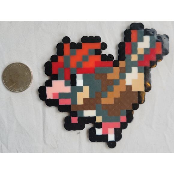Handmade | Accents | Pidgeotto Menu Icon Pokemon Perler Bead Pixel Art ...